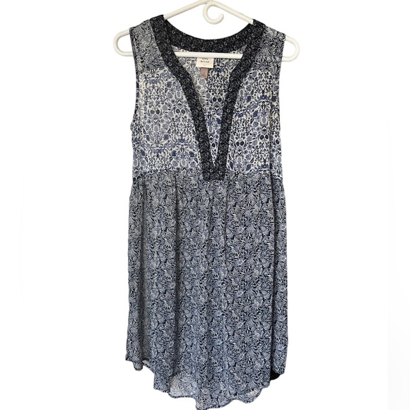 Knox Rose | Dresses | Knox Rose Blue Semi Sheer Dress Sz S | Poshmark